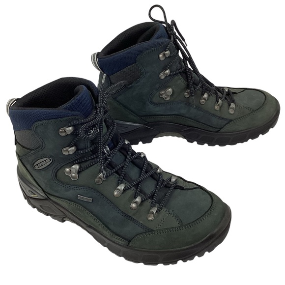 Lowa | Shoes | Lowa Renegade Gtx Mid Wide Leather Lace Boot Forrest ...